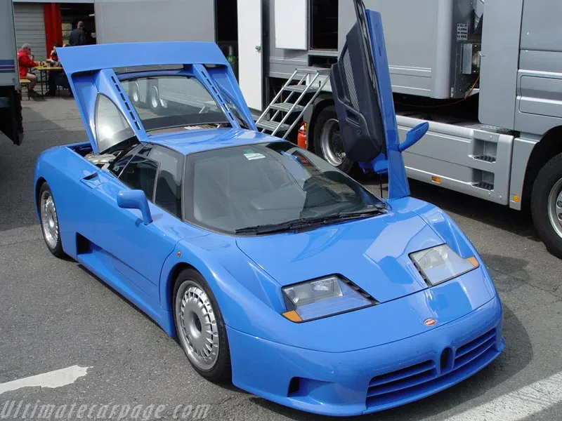 Bugatti EB 110 history, photos on Better Parts LTD